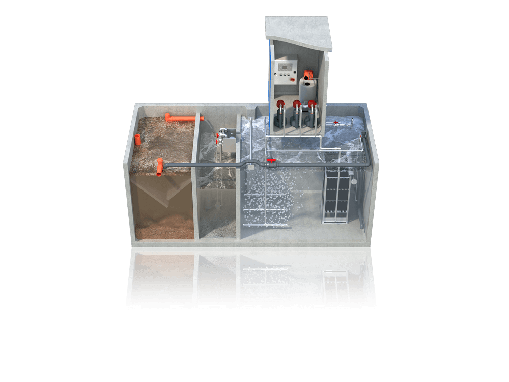 Impianto MBR (Membrane Biological Reactor) Impianto MBR (Membrane Biological Reactor)